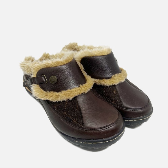 Jambu | Shoes | Jambu Faux Fur Leather Clogs Brown Tan | Poshmark